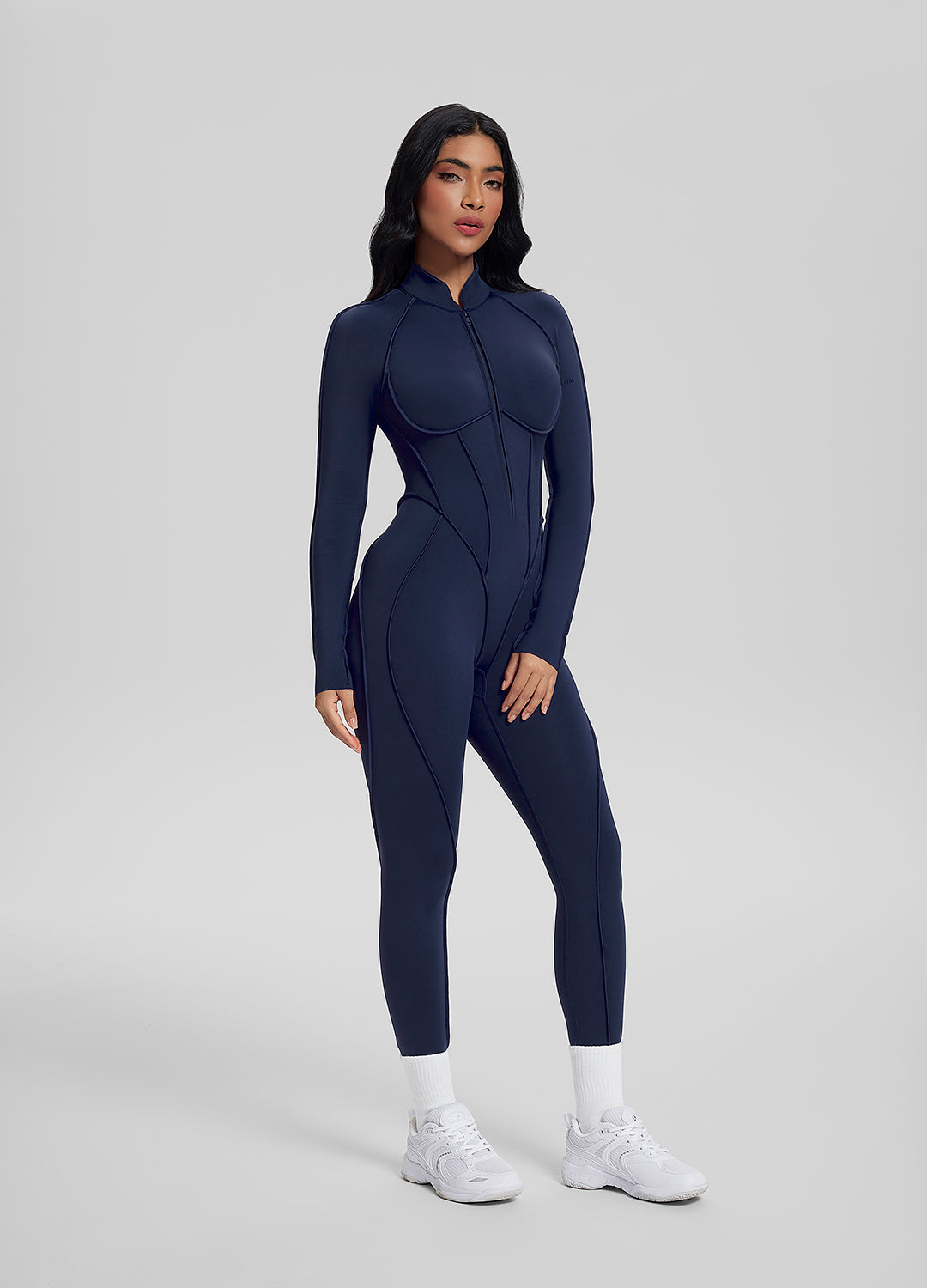 Closed-Back Catsuit (Color: Midnight Blue) | BetterMe Store