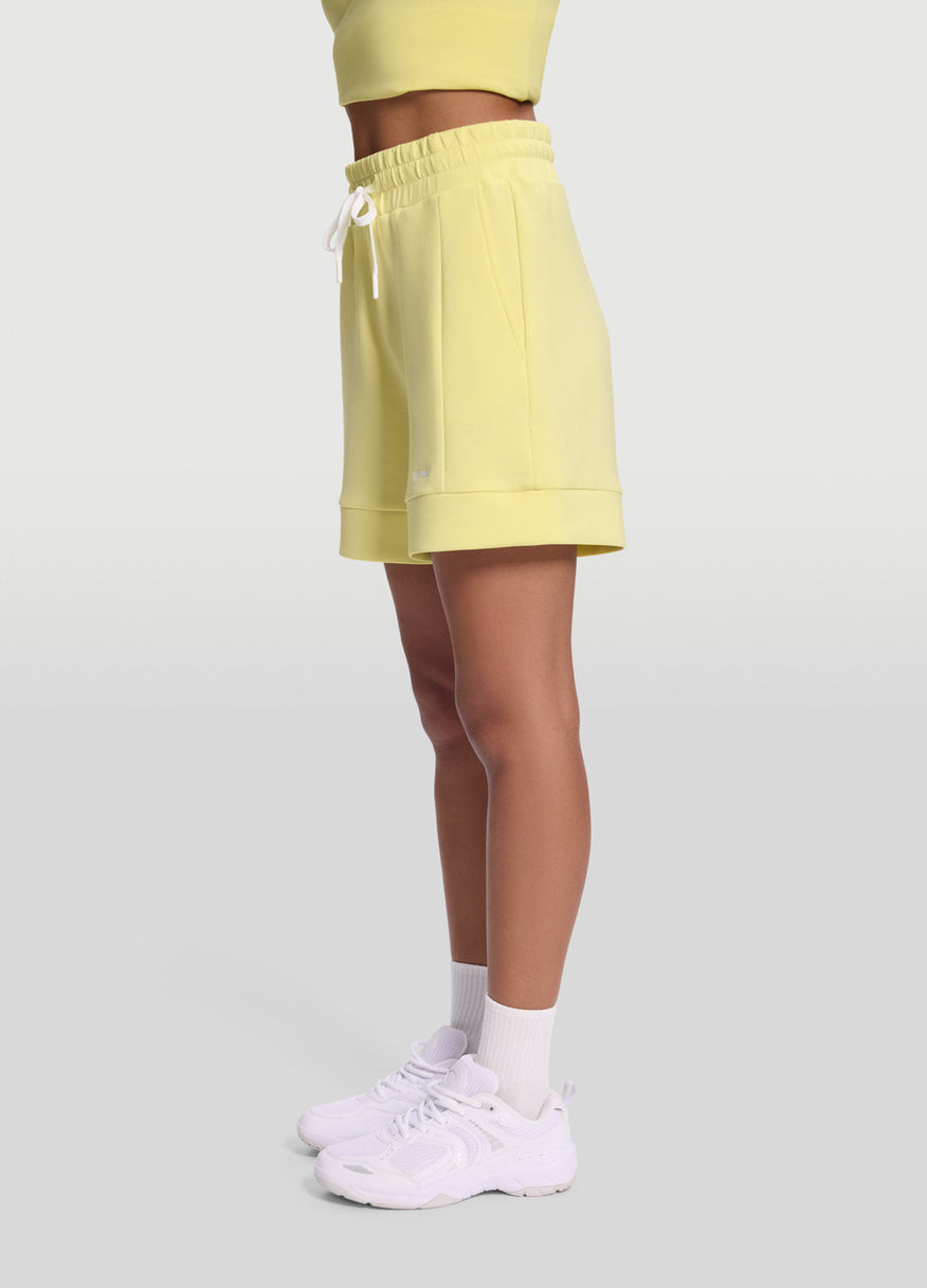 Cable Knit Micro Shorts (Color: Ballet Pink) | BetterMe Store