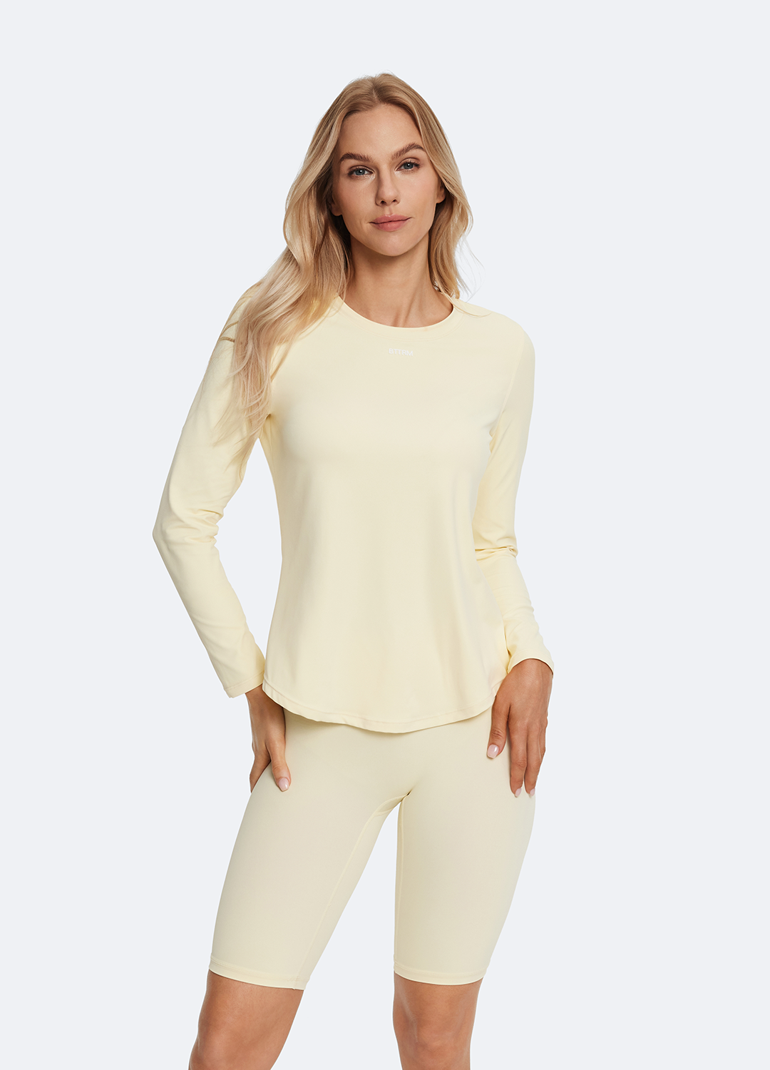 Butter Yellow Long Sleeve (Color: Butter Yellow) | BetterMe Store