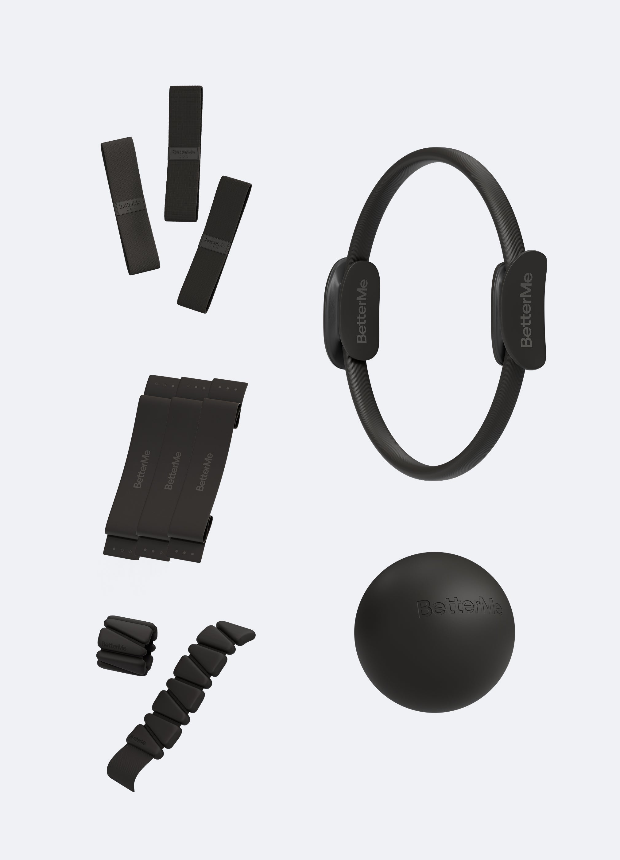 Light Weights Kit (Color: Black) | BetterMe Store