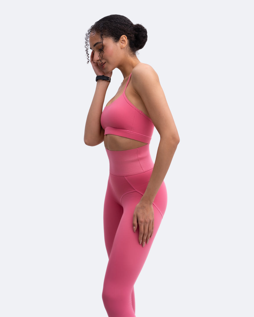 Softie High-Waisted Leggings (Color: Bubblegum) | BetterMe Store