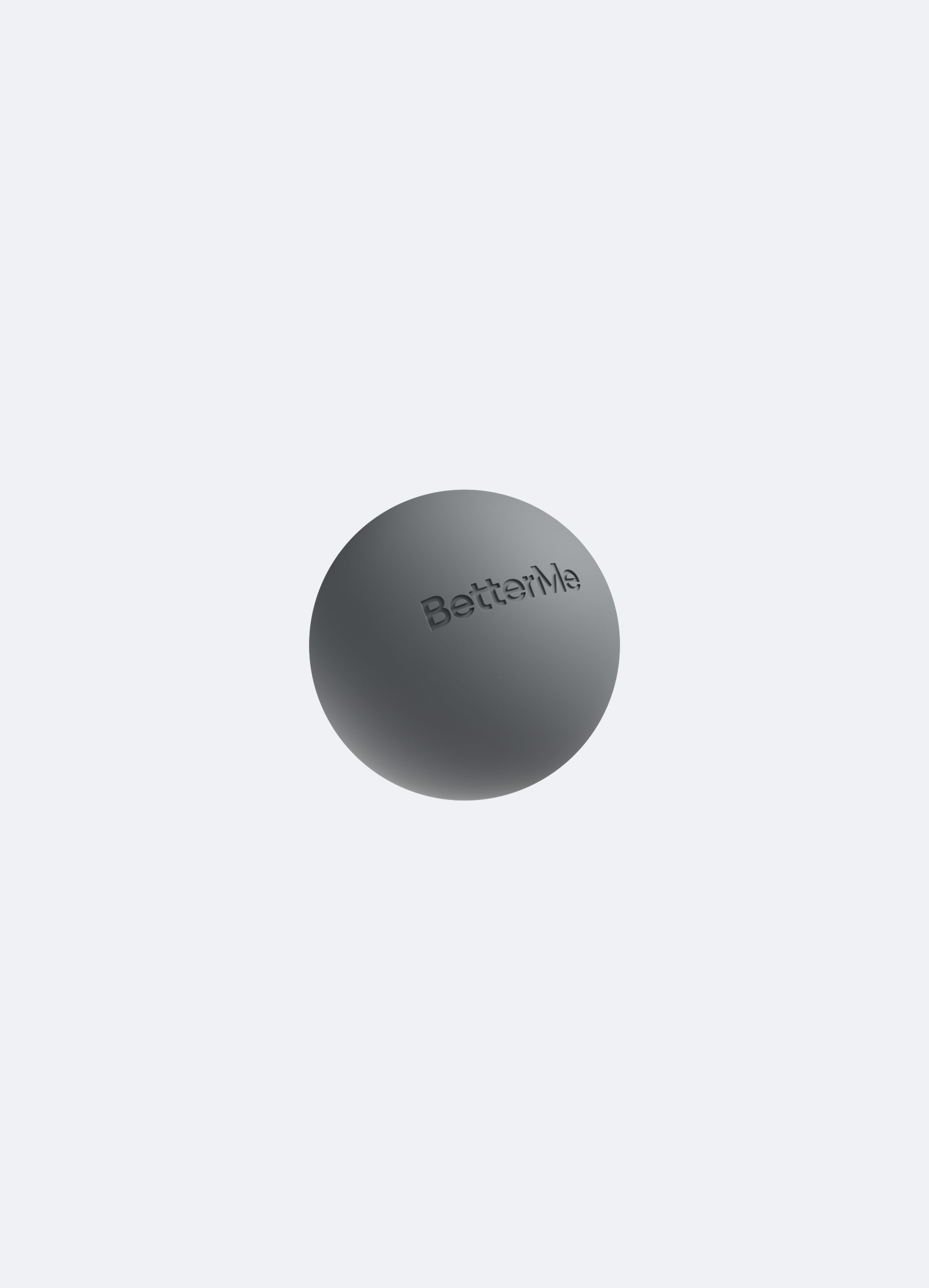 Recovery Massage Ball (Color: Stone Gray) | BetterMe Store
