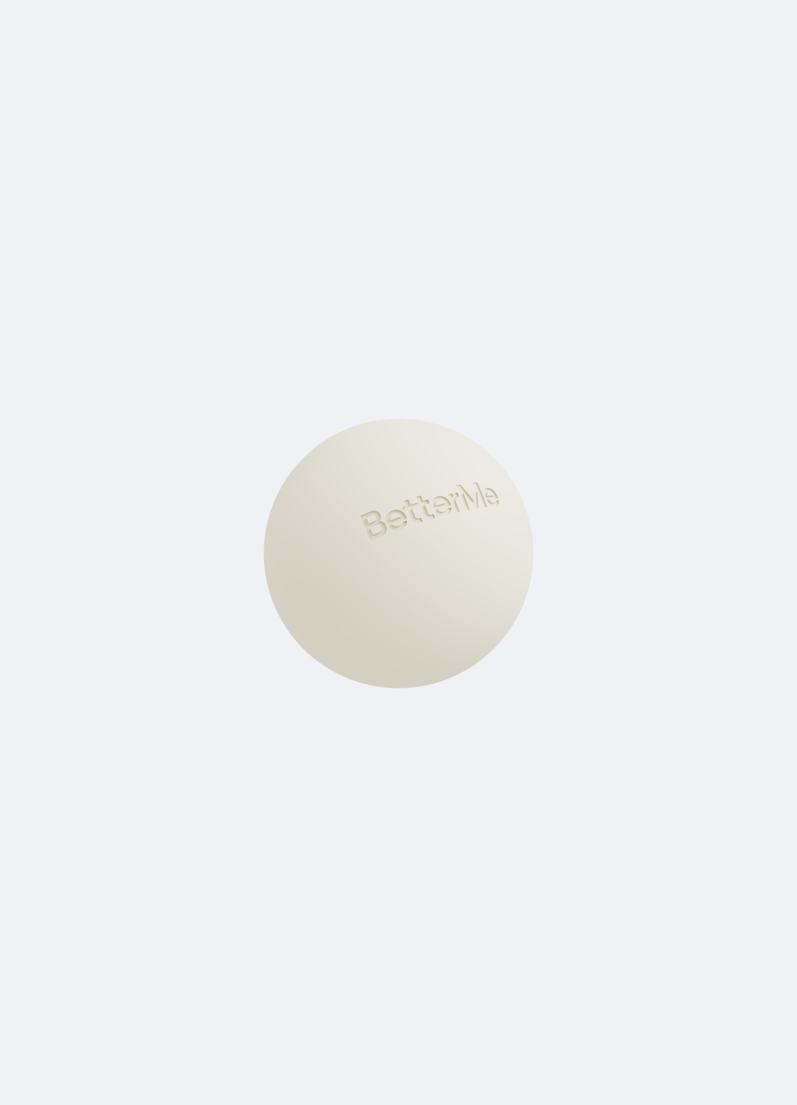 Recovery Massage Ball (Color: Ivory) | BetterMe Store