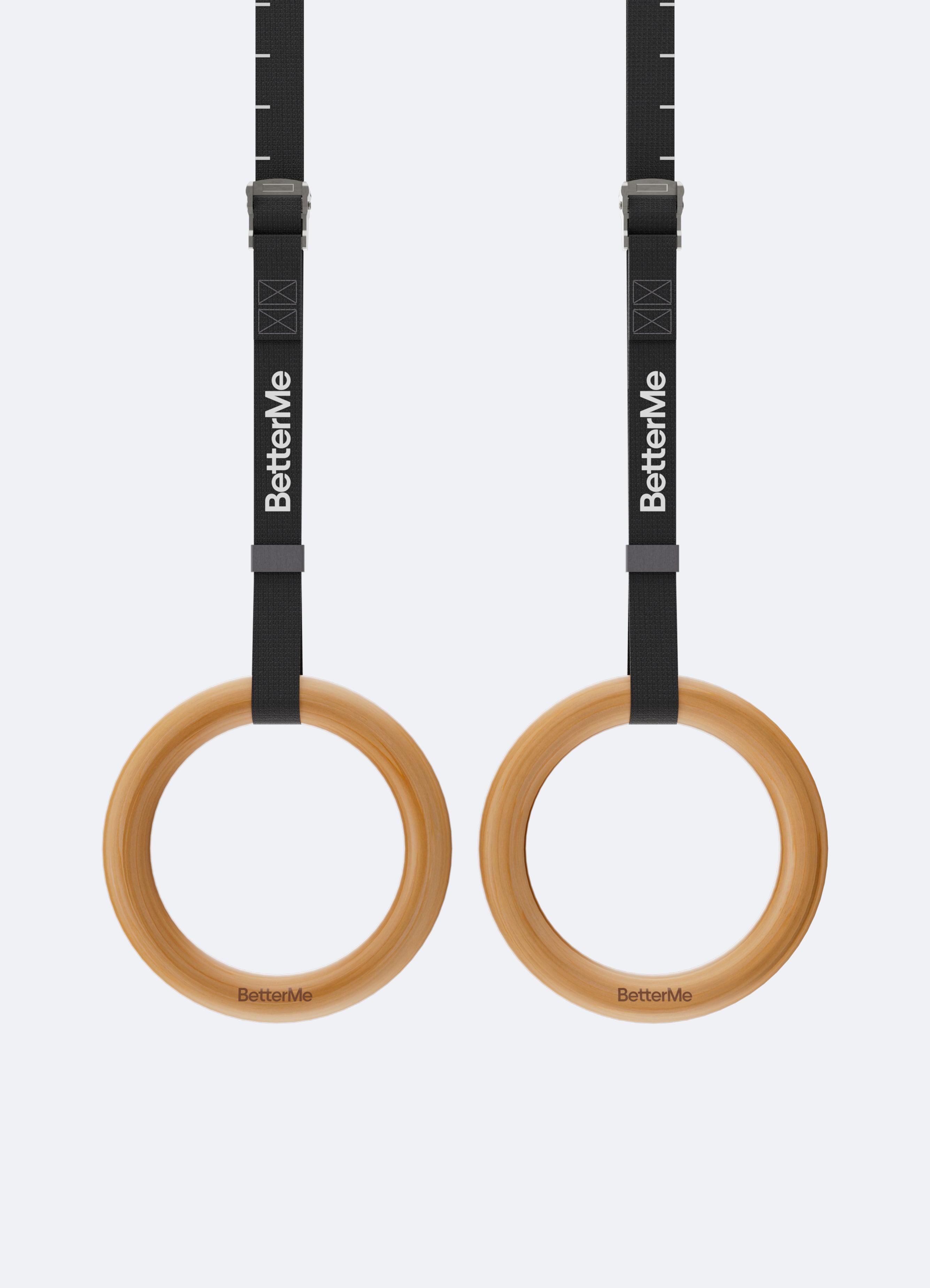 Wooden Gymnastics Rings | BetterMe Store